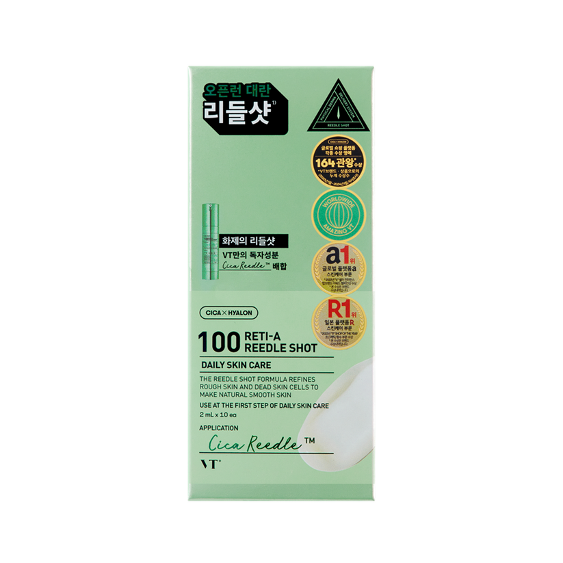RETI-A 100 REEDLE SHOT STICK POUCH – VT Cosmetics official